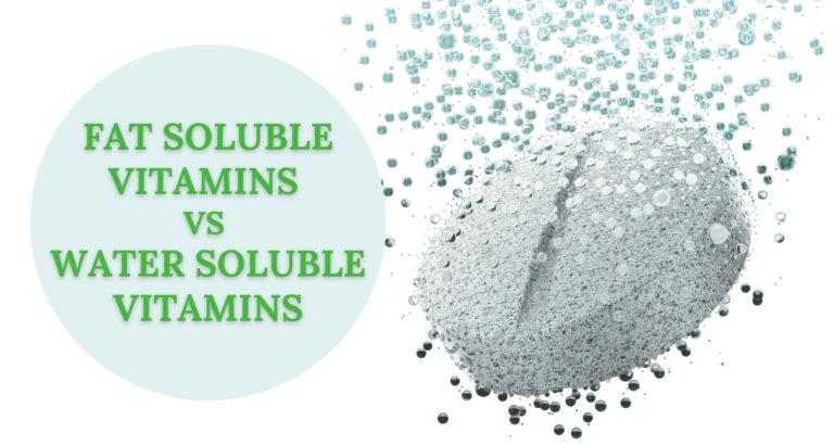 Fat Soluble Vitamins vs Water Soluble Vitamins Guide